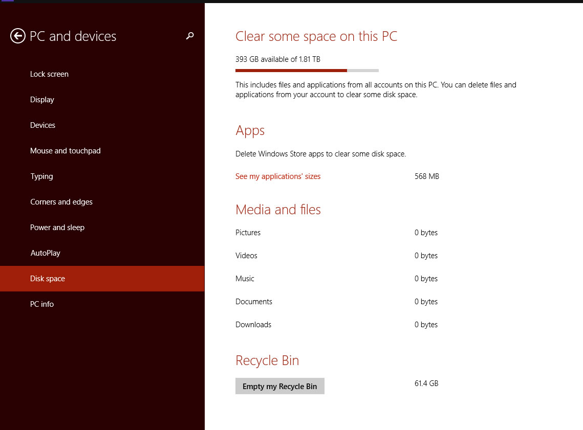 Clear drive space on your PC - WeAreGeek.uk